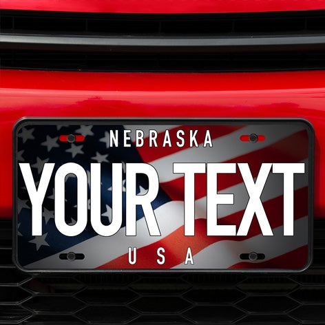 Custom Front License Plate, Personalized Plates 25% off