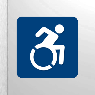 Custom ADA Handicap Restroom Signs - CustomSigns.com