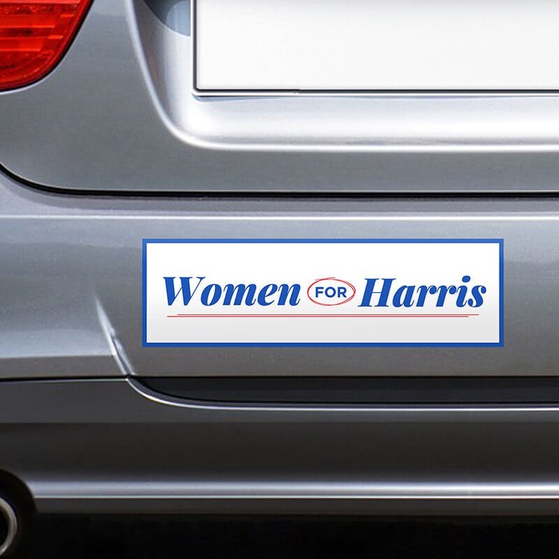 Women for Harris Bumper Sticker - CustomSigns.com