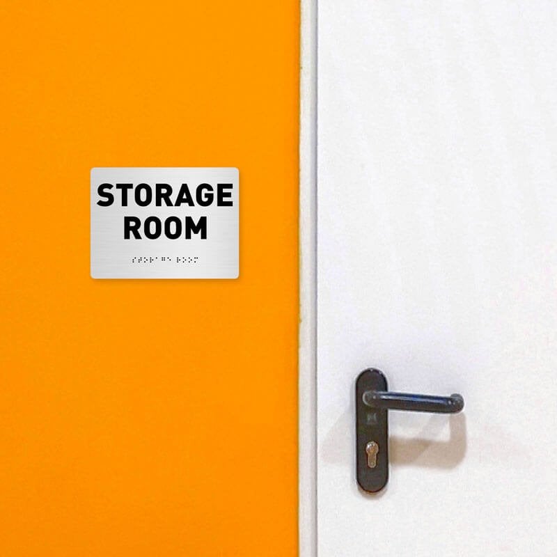 ADA 3" x 4" Horizontal Sign