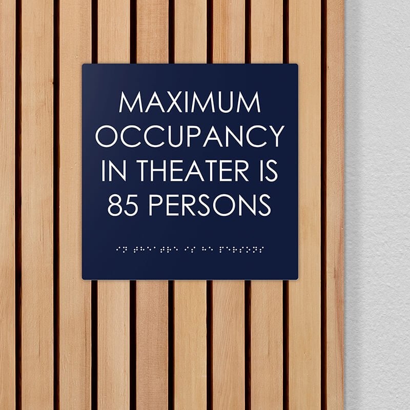 12" x 12" ADA Square Sign