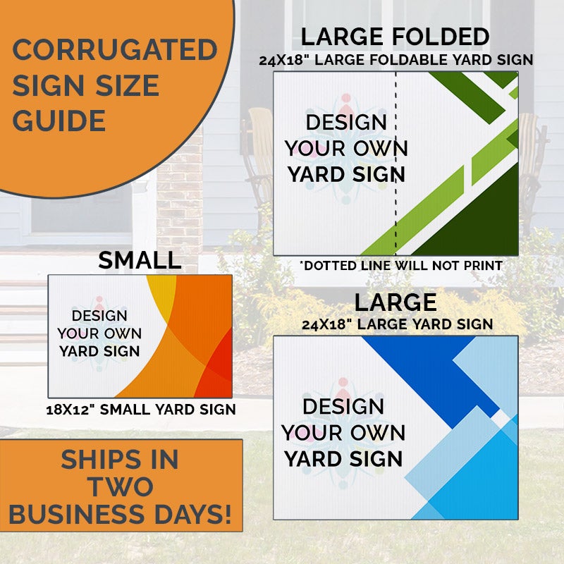 Sunburst Graduation Yard Sign - CustomSigns.com