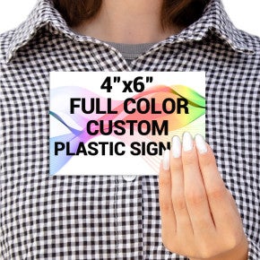 Horizontal Custom Full Color Signs - Custom Signs