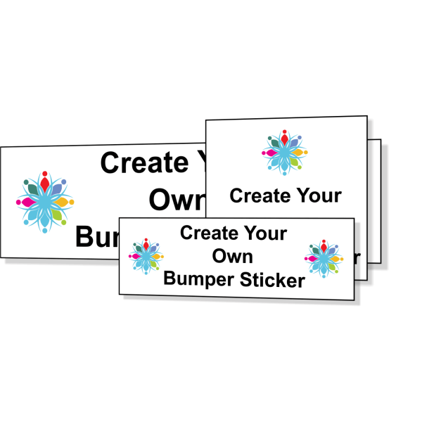 Create Your Own Full Color Bumper Sticker | Multiple Sizes | Custom Signs