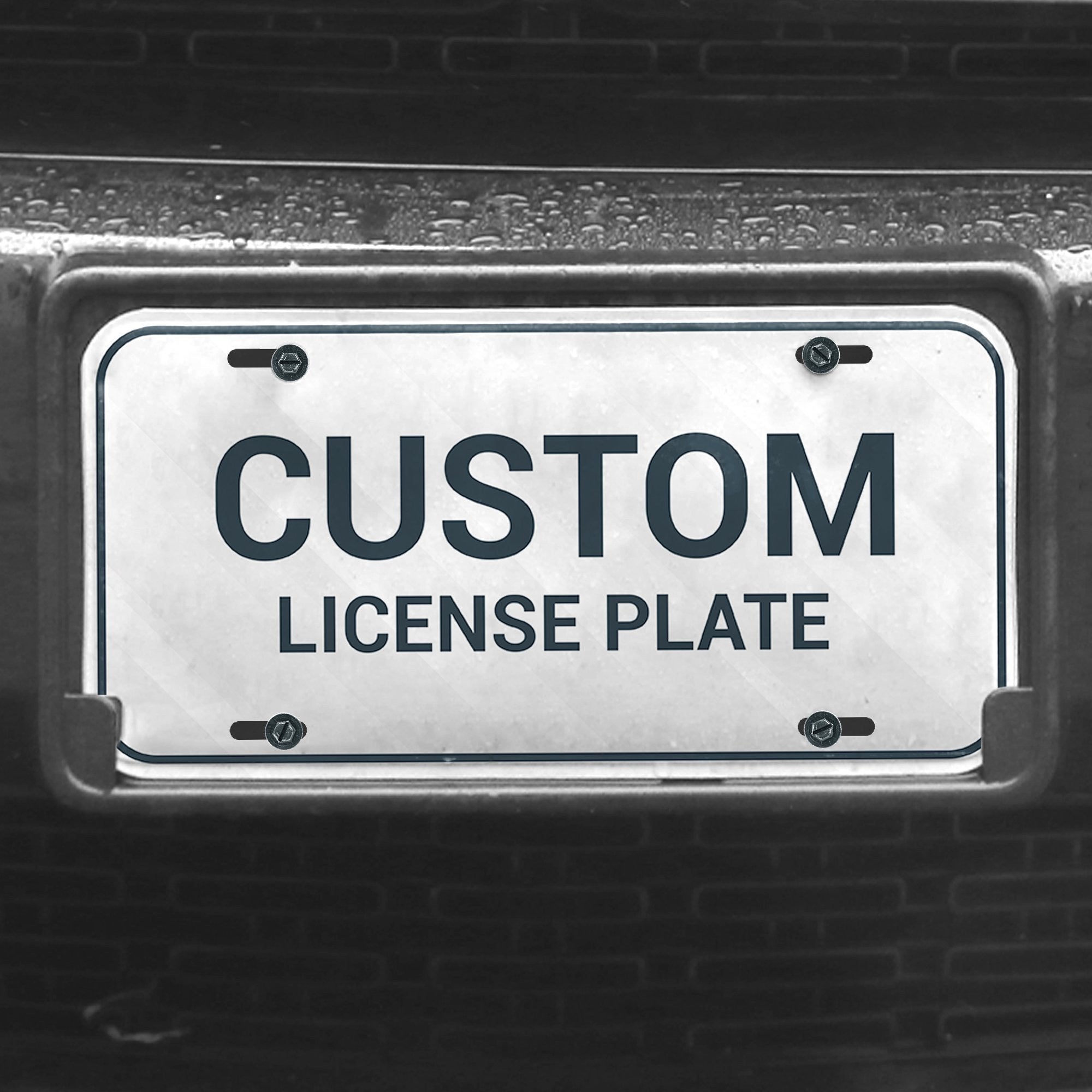 registration plates