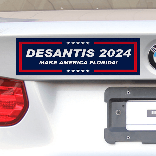 DeSantis 2024 Bumper Sticker - CustomSigns.com