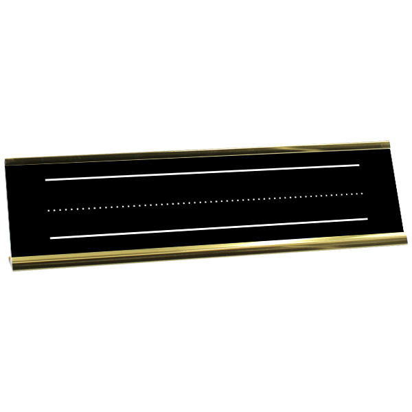 Custom Student Chalkboard Desk Plate - CustomSigns.com