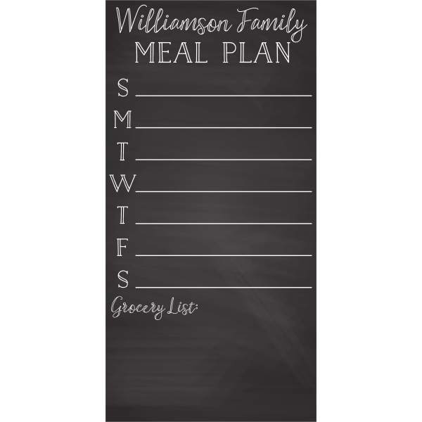 Personalized Handwriting Practice Chalkboard - Custom Signs