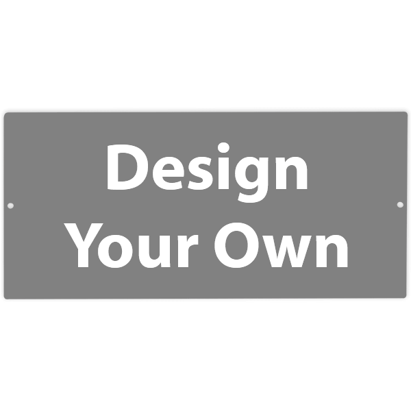 Rectangle Personalized Home Address Sign | 8" x 16" | Customsigns.com