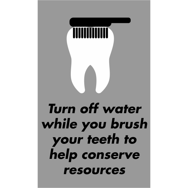Sign For Brush Teeth