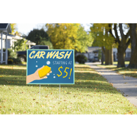 18" x 24" Hand Car Wash Sign - CustomSigns.com