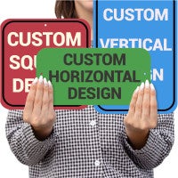Custom Aluminum Signs - CustomSigns.com