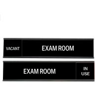 Black Exam Slider Signs - Custom Signs
