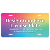 Custom Front License Plate