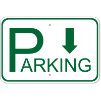 Parking Back Sign - Custom Signs