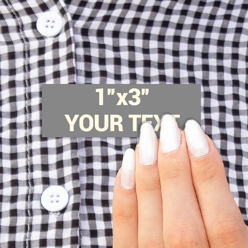 Engraved Sign Horizontal - 1" x 3"| Customsigns.com