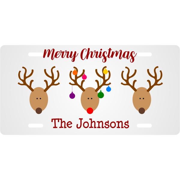 Custom License Plate - Travel Skyline - Custom Signs