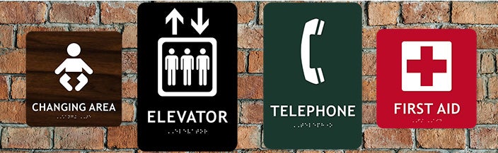 ADA Signs, ADA Compliant Signs with Braille - Custom Signs