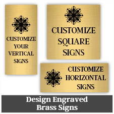 Custom Metal Signs, Metal Plaques, Buy Now - CustomSigns.com